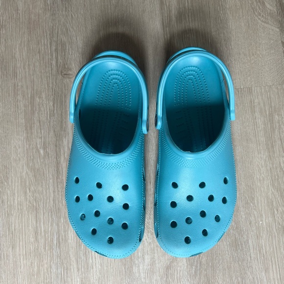 CROCS | Shoes | Crocs Adult Size Blue Clogs | Poshmark